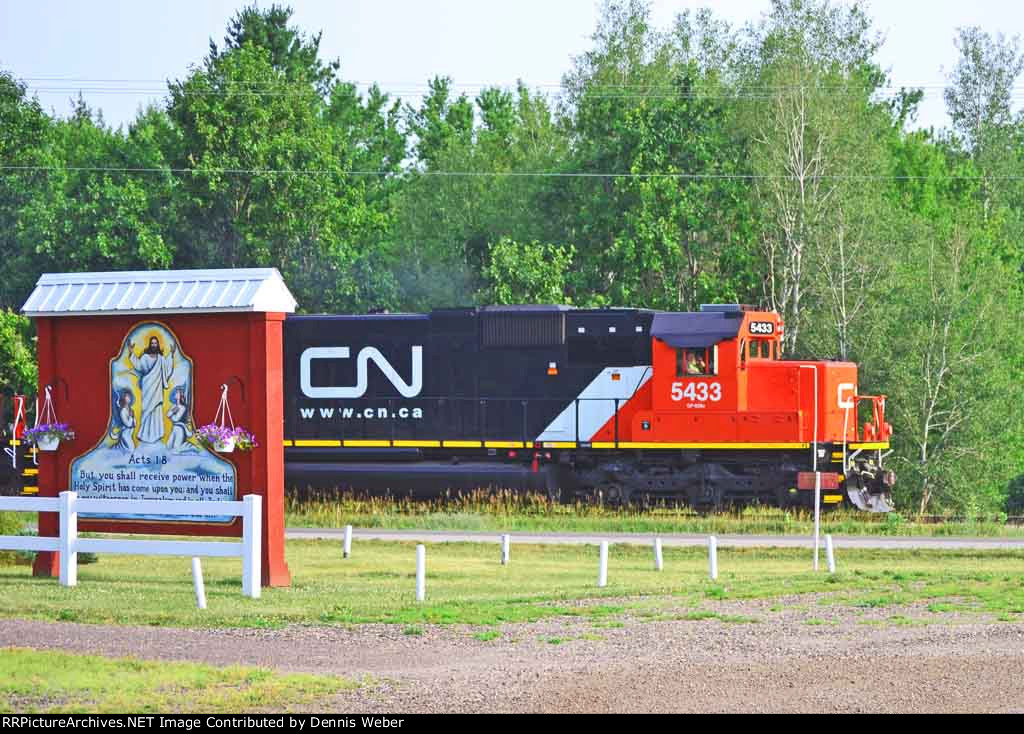 CN 5433, CN's Taylor Sub.